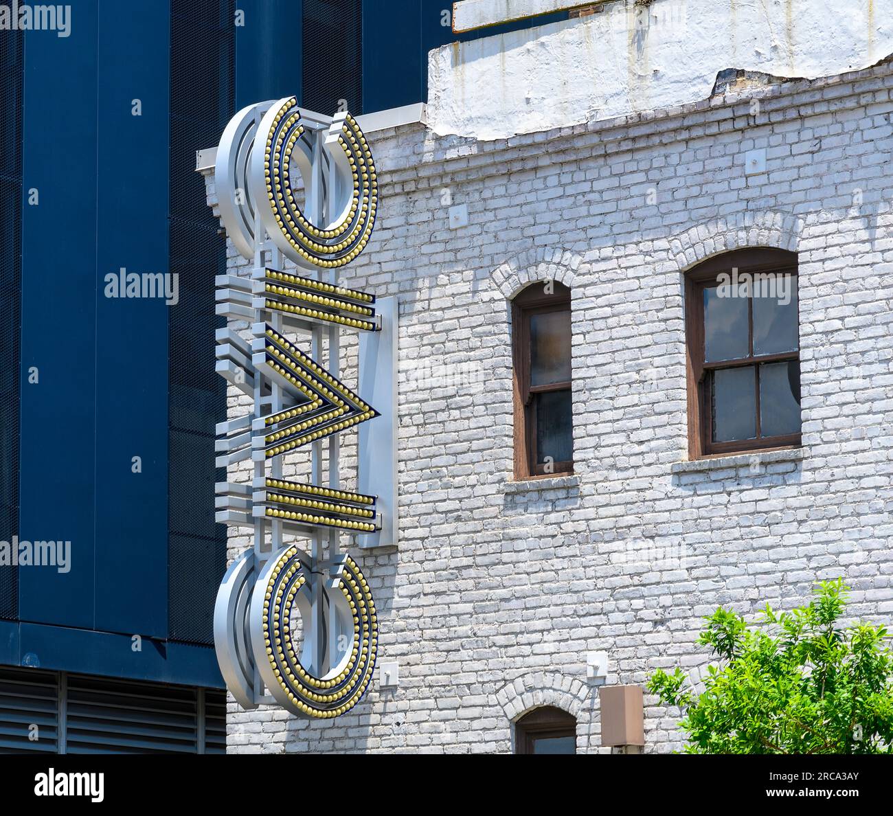 NEW ORLEANS, LA, USA - JULY 2, 2023: Civic Theatre sign over the O ...