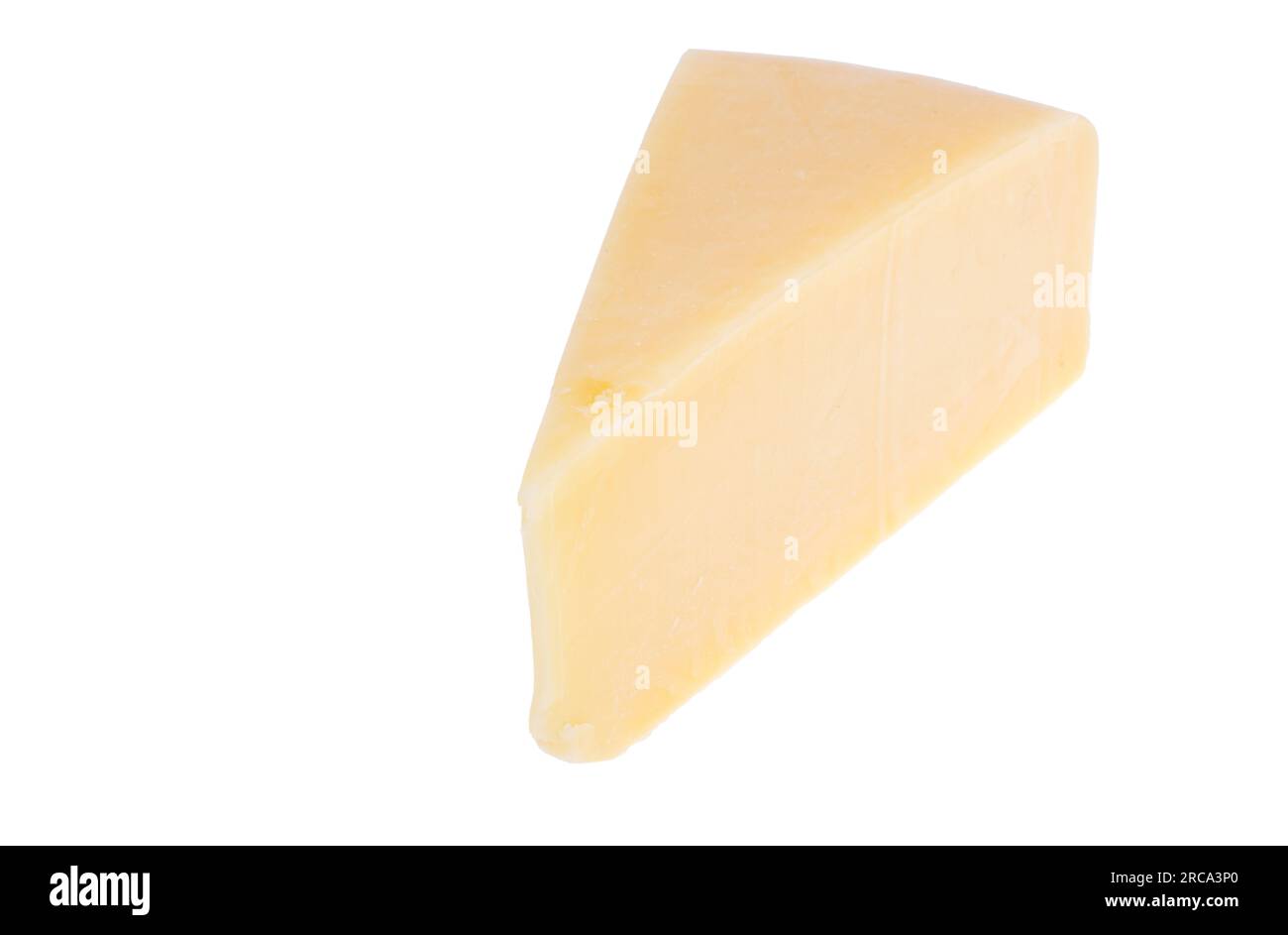 cheese triangle isolated on white background Stock Photo - Alamy