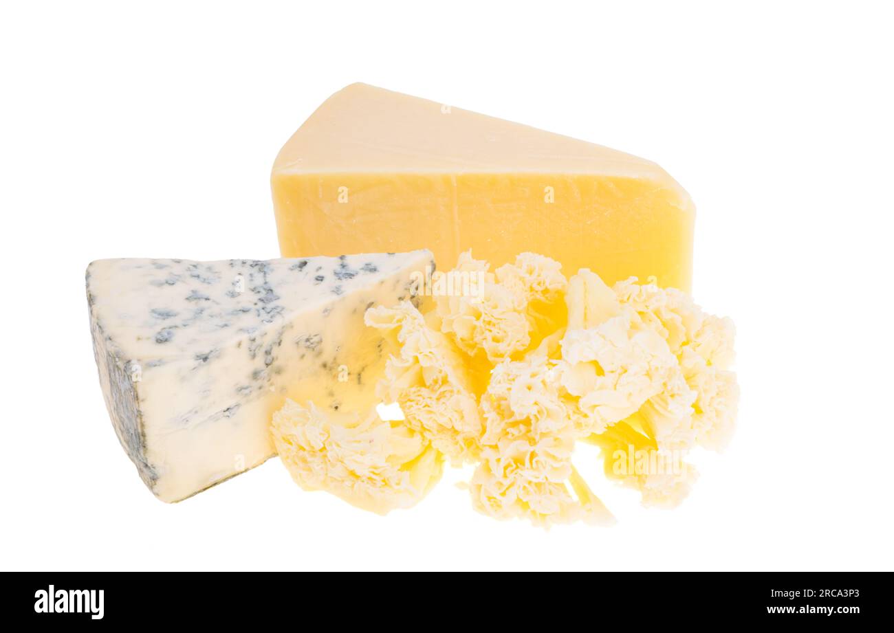 cheese triangle isolated on white background Stock Photo - Alamy