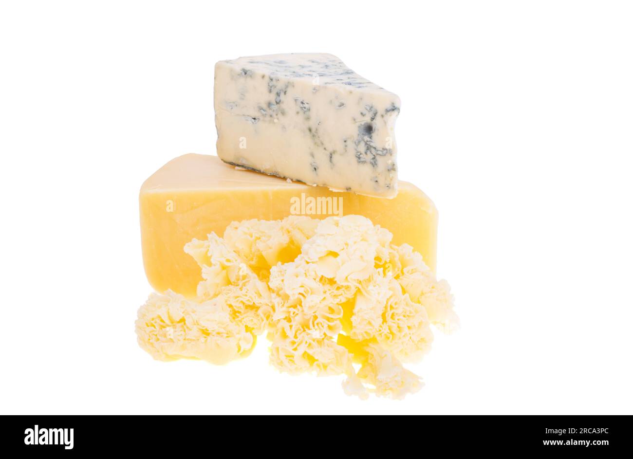 cheese triangle isolated on white background Stock Photo - Alamy