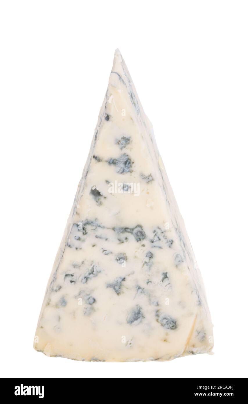 cheese triangle isolated on white background Stock Photo - Alamy