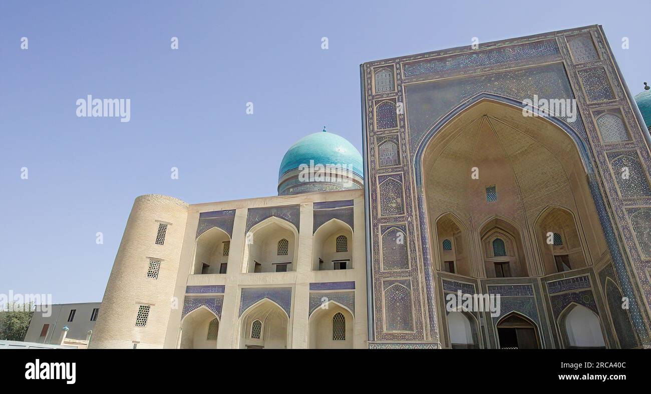Uzbekistan mosque kaylan hi-res stock photography and images - Alamy