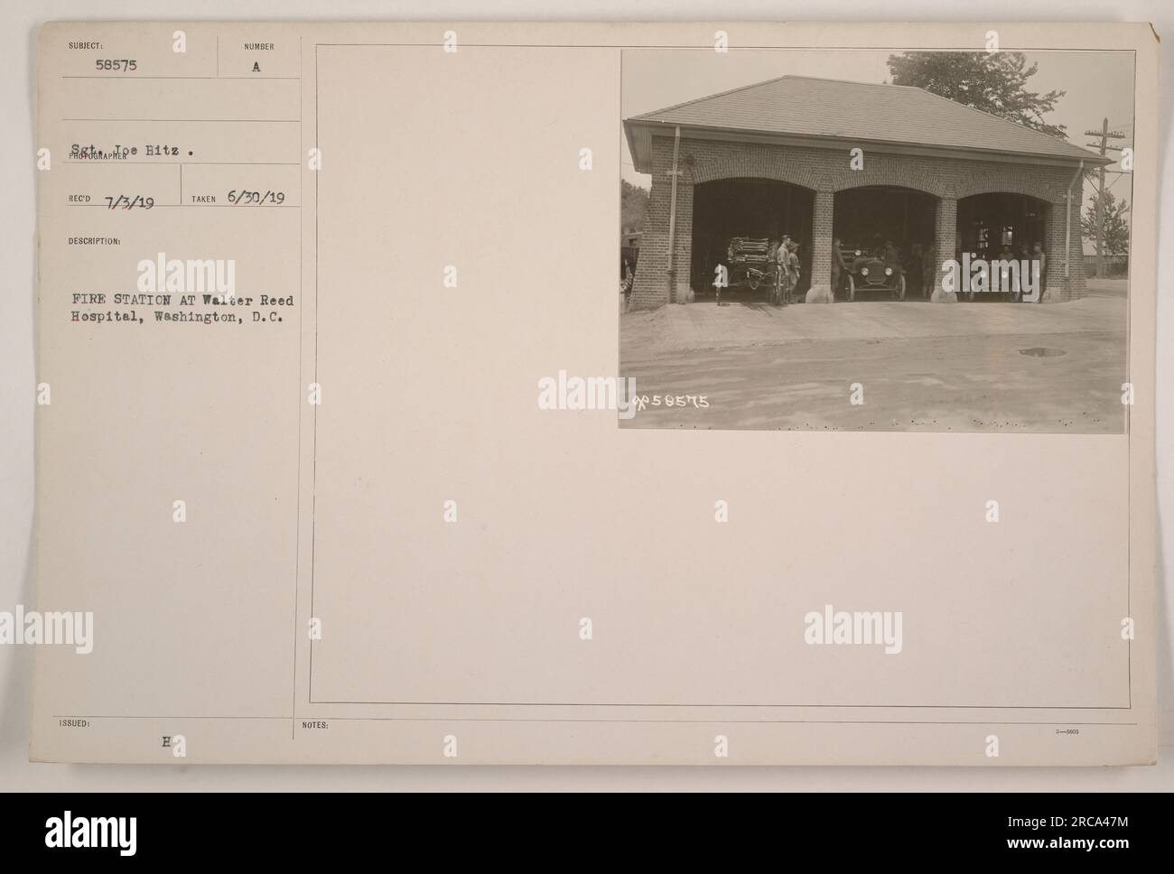 Walter reed hospital fire station hi-res stock photography and images ...