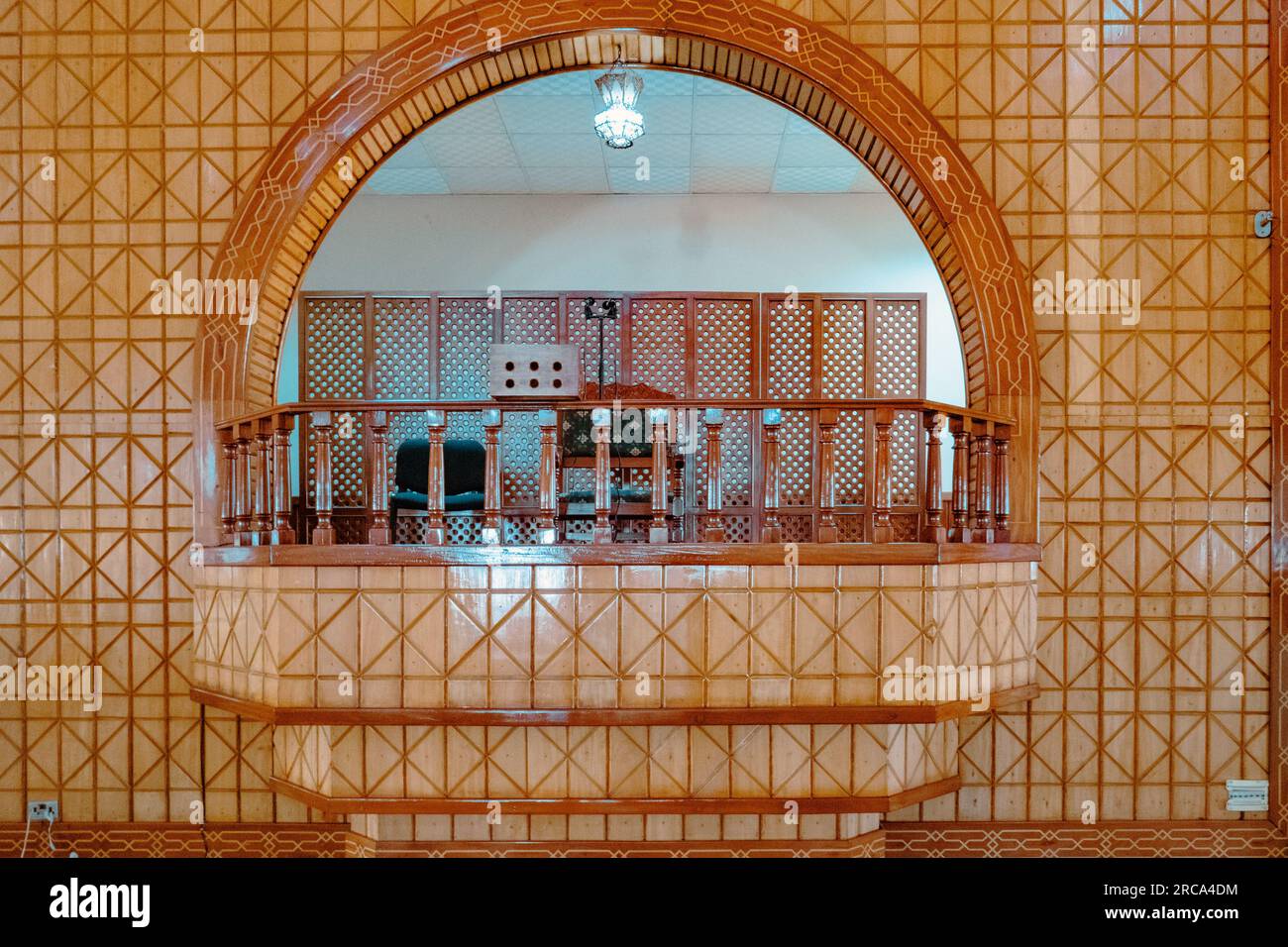 View of the Interior of Gaddaffi National Mosque in Kampala City ...