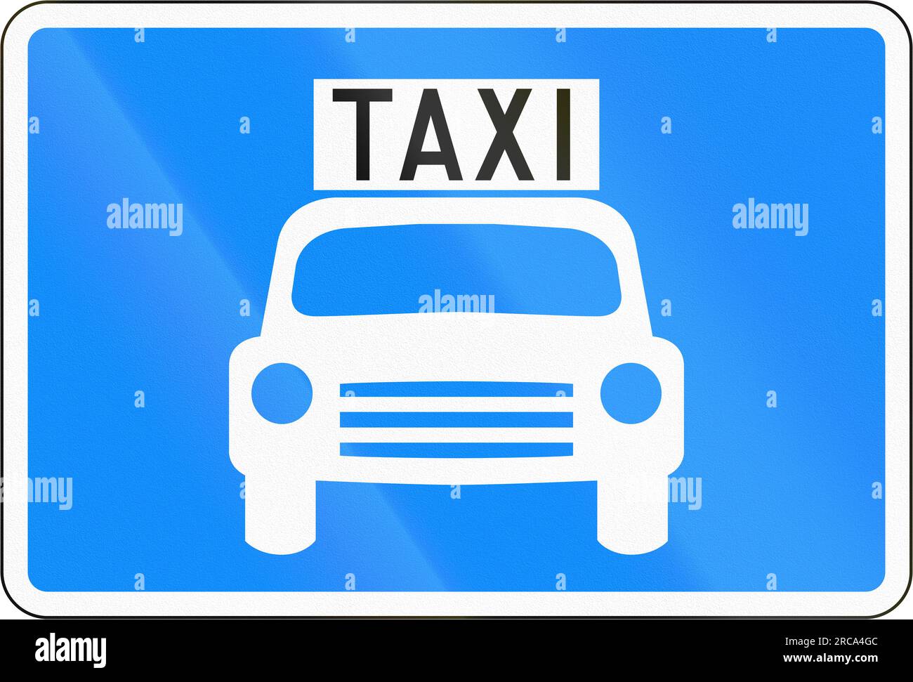 Road sign in Bangladesh - Taxi lane Stock Photo - Alamy