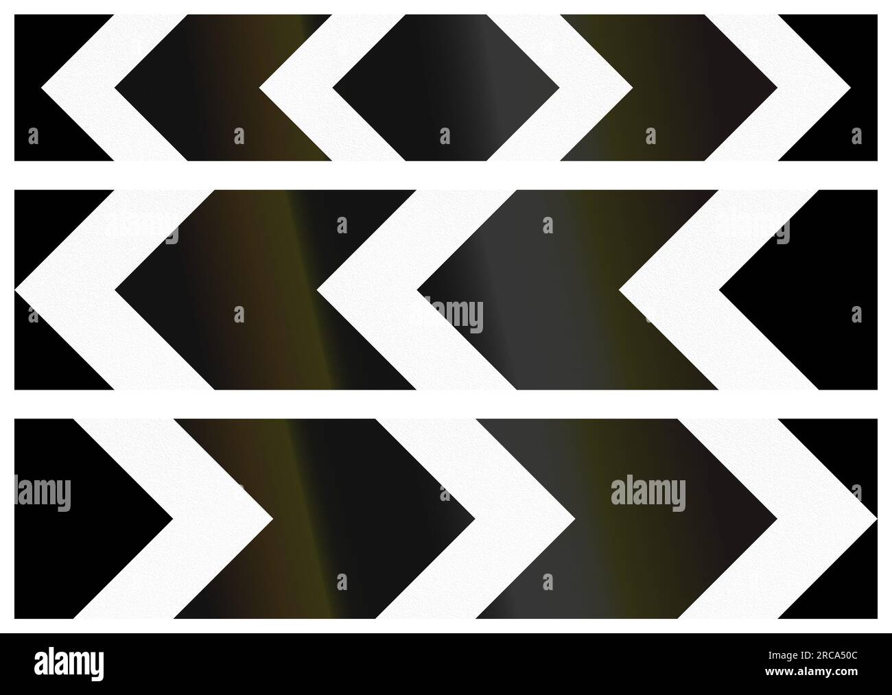 Collection of Bangladeshi chevron alignments pointing to the left and ...
