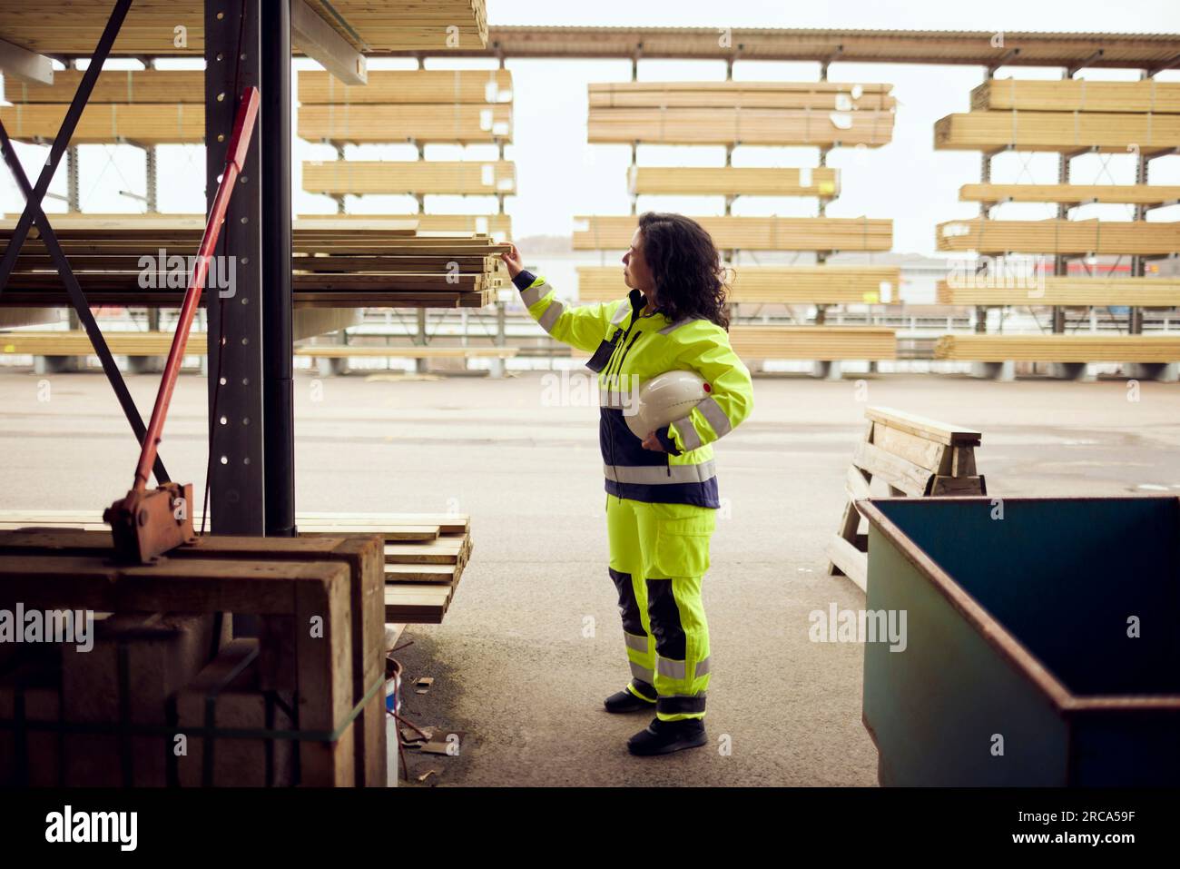 Worker examining hi-res stock photography and images - Alamy