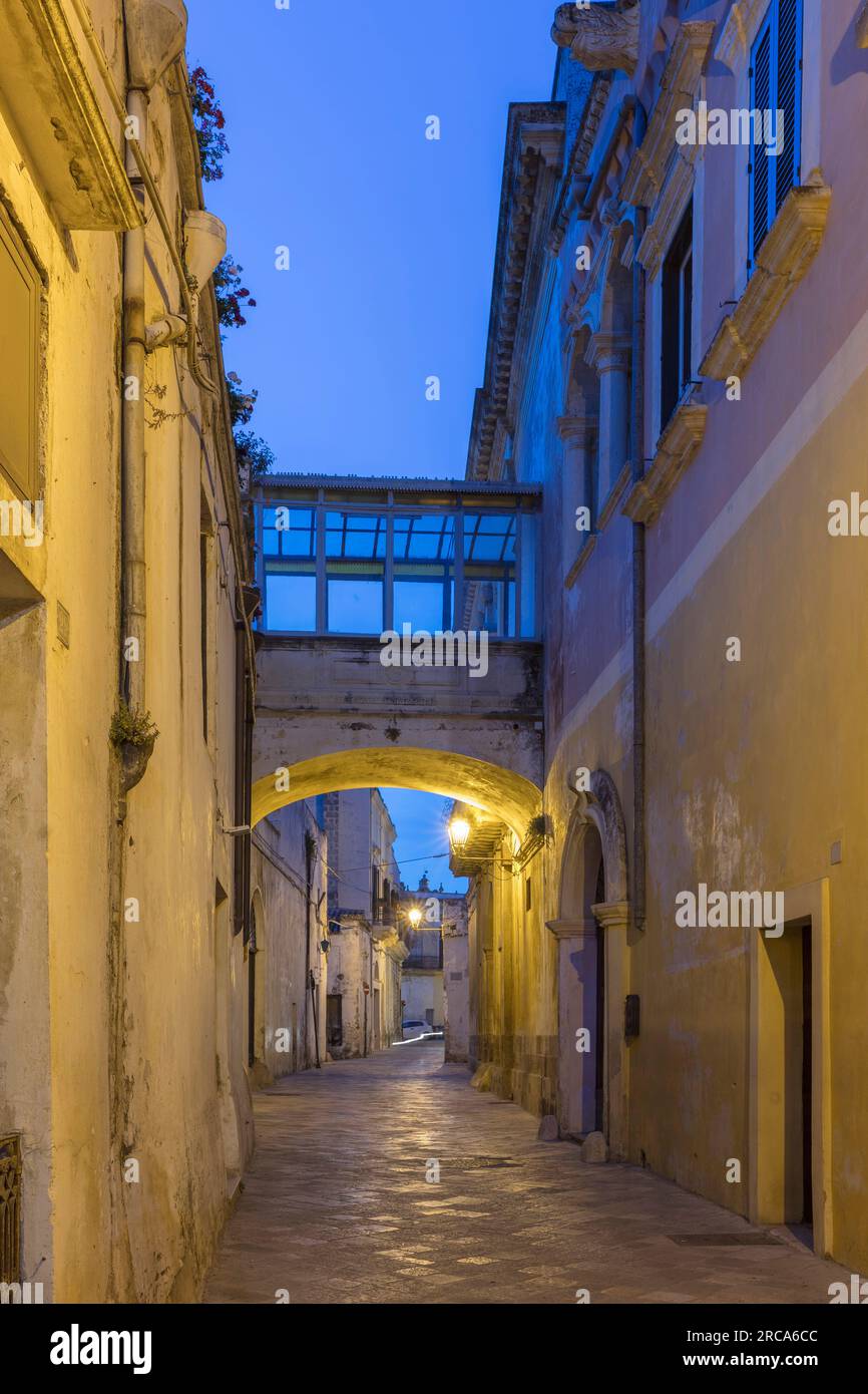 Via De Pandi Nardò, Nardò, Lecce, Puglia, Italy Stock Photo - Alamy