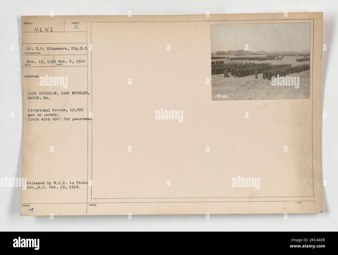 American soldiers at camp wheeler hi-res stock photography and images ...