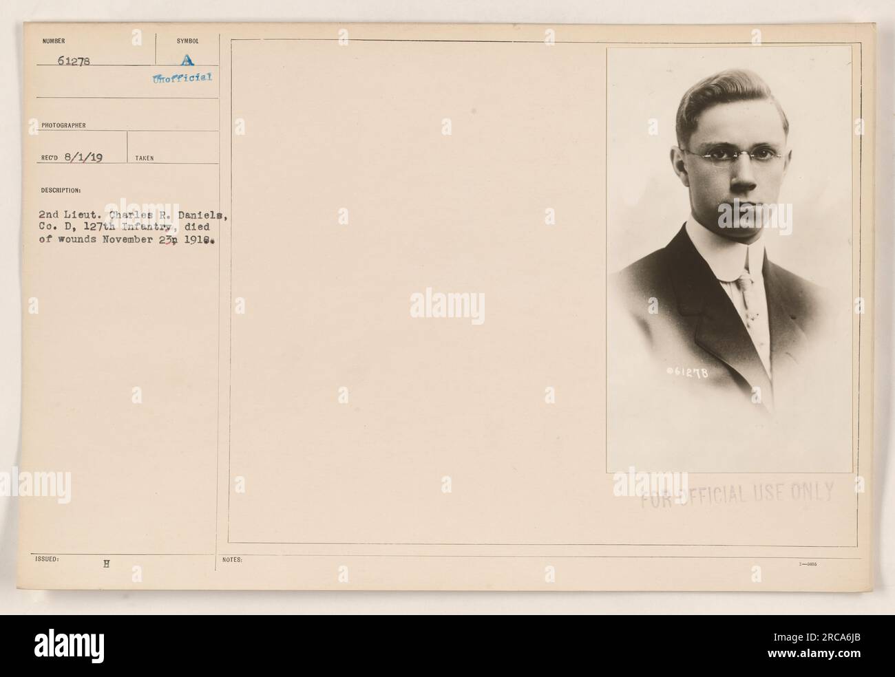 H 127th infantry hi-res stock photography and images - Alamy
