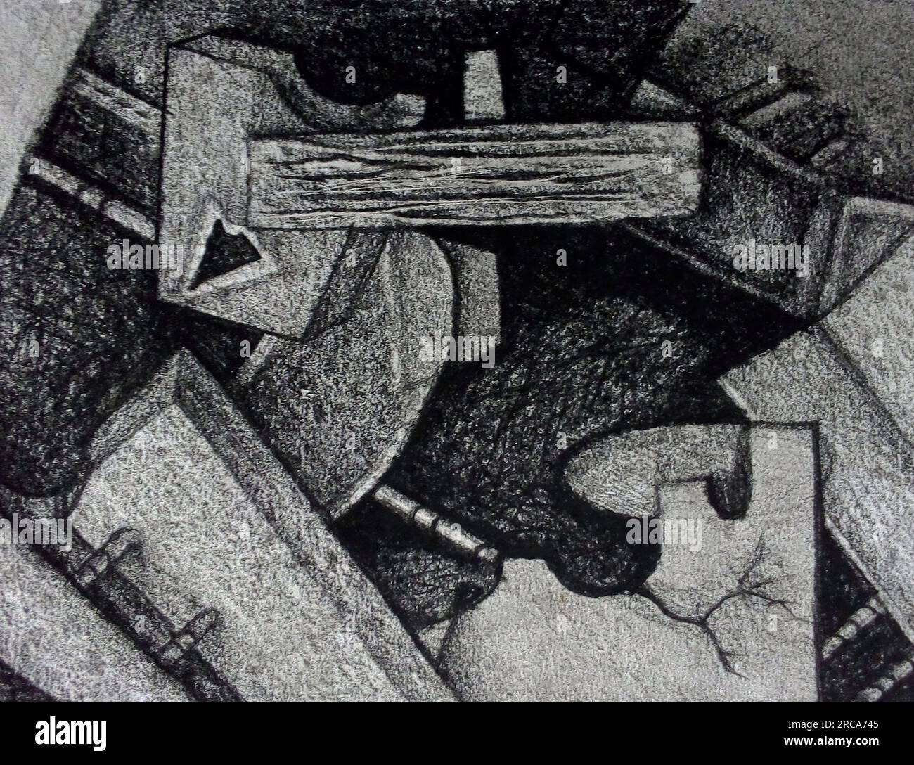 Realistic white geometric shapes hi-res stock photography and images ...