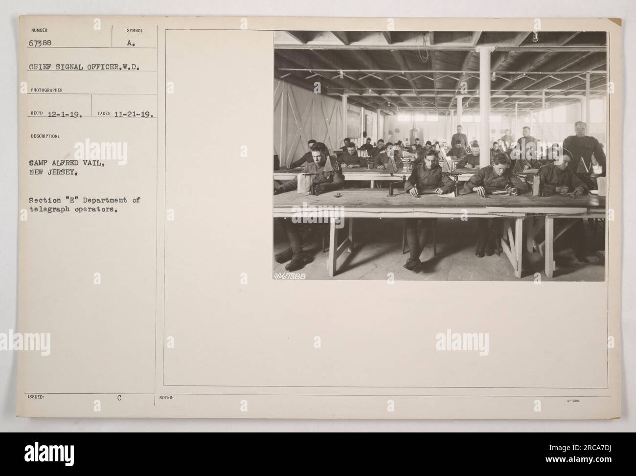 Department of telegraph operators hi-res stock photography and images ...