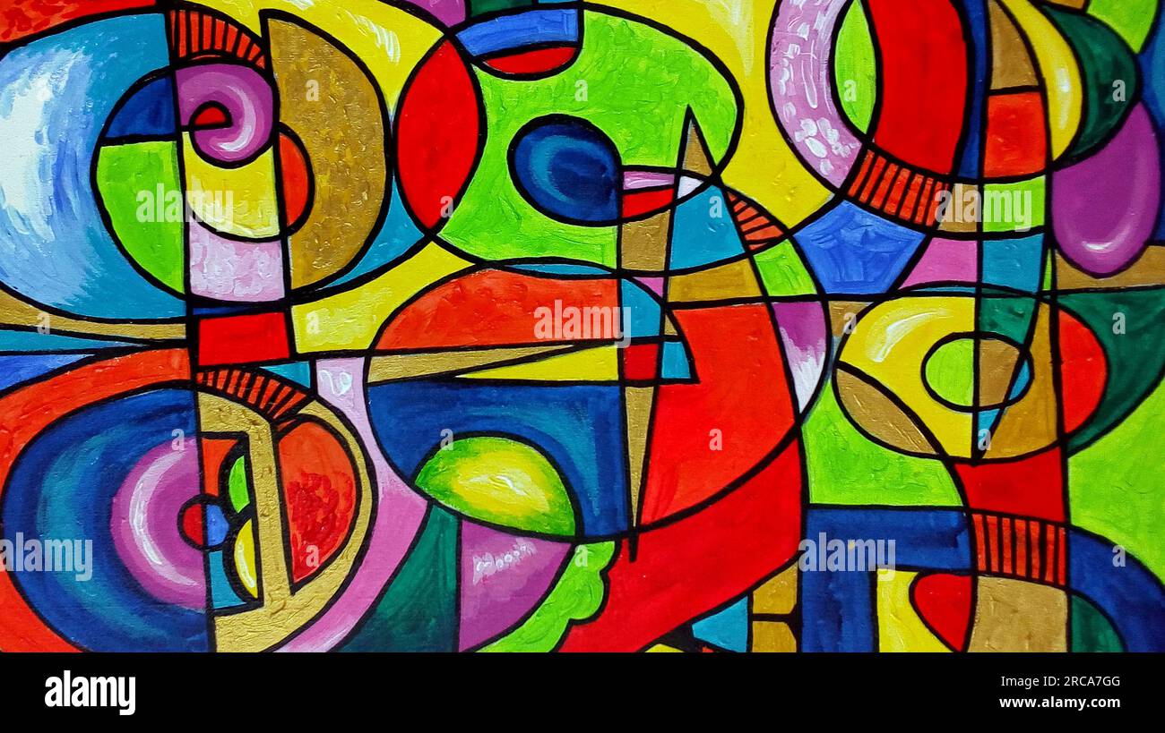 Geometric Shapes In Famous Art