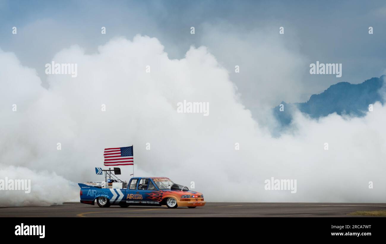 Flash Fire Jet Truck Stock Photo - Alamy