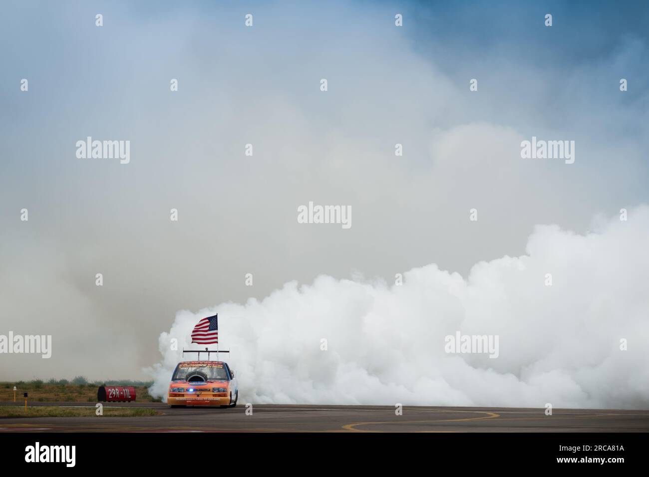 Flash Fire Jet Truck Stock Photo - Alamy