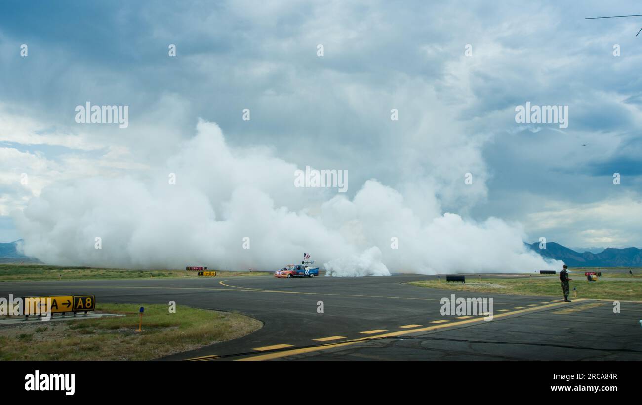 Flash Fire Jet Truck Stock Photo - Alamy