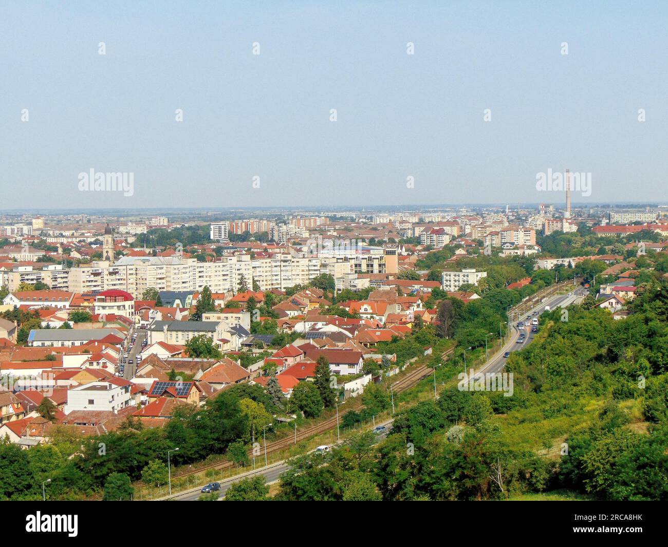 Aerial view of Oradea city, Romania, in July 2023 Stock Photo - Alamy