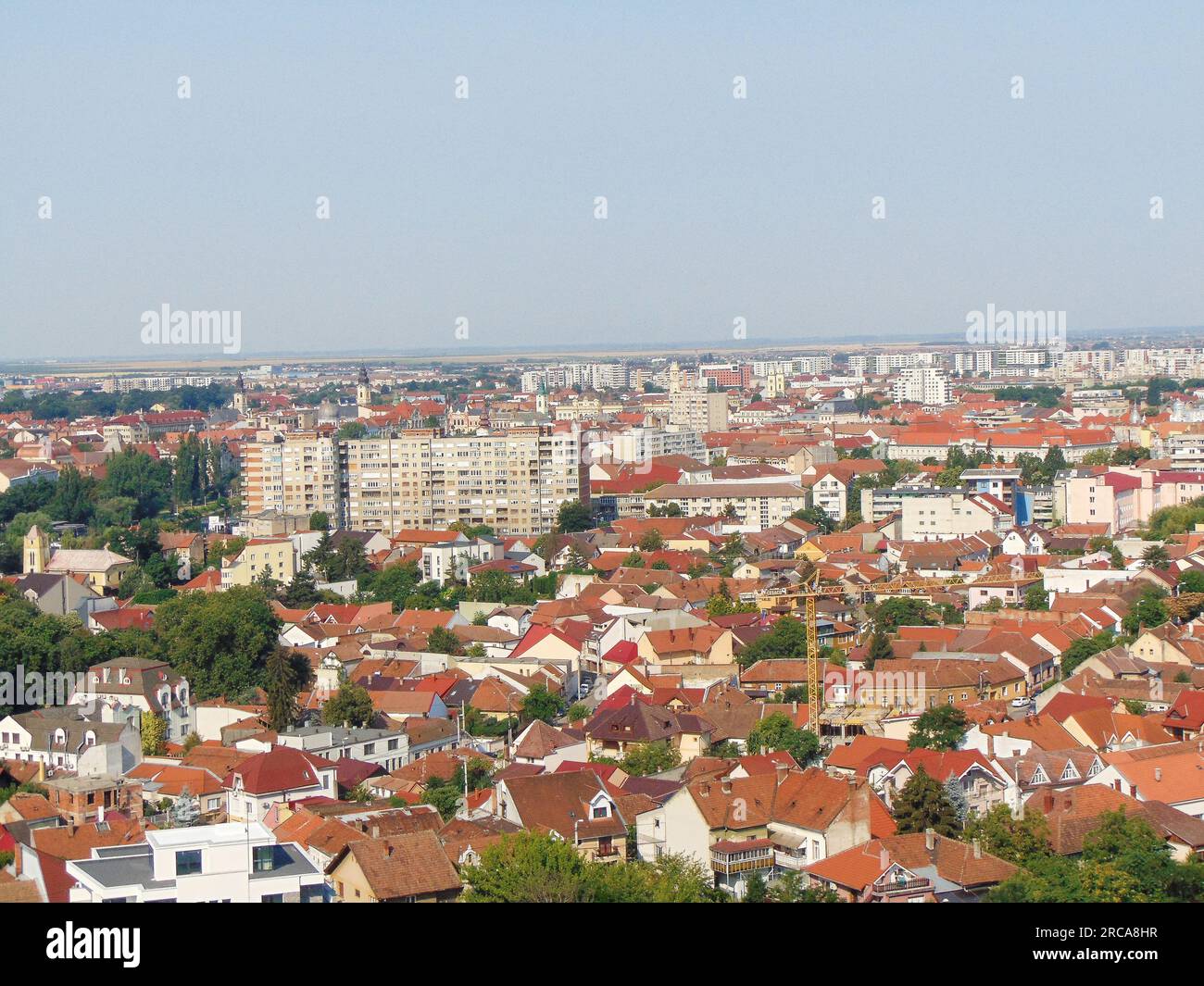 Aerial view of Oradea city, Romania, in July 2023 Stock Photo - Alamy