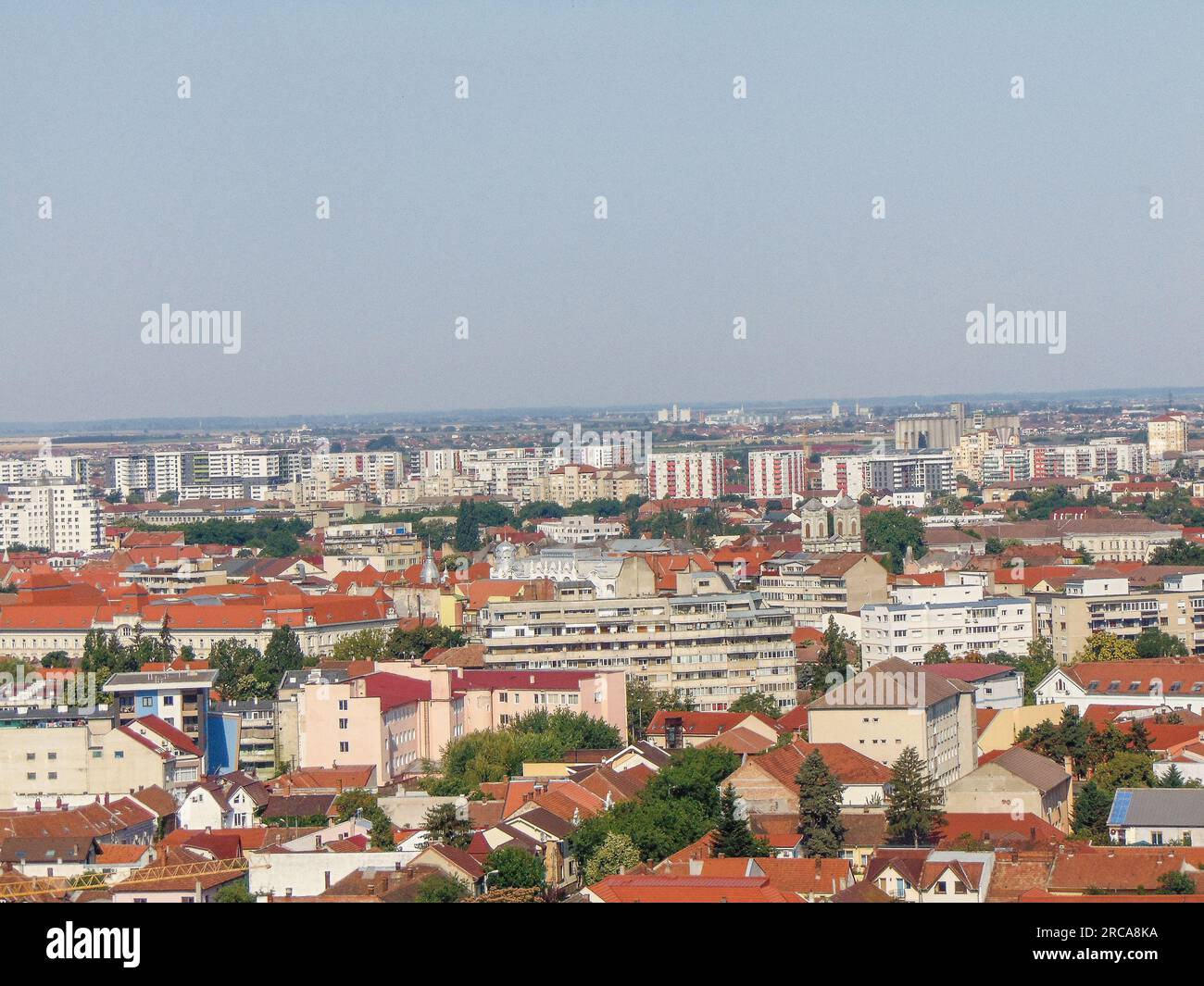 Aerial view of Oradea city, Romania, in July 2023 Stock Photo - Alamy