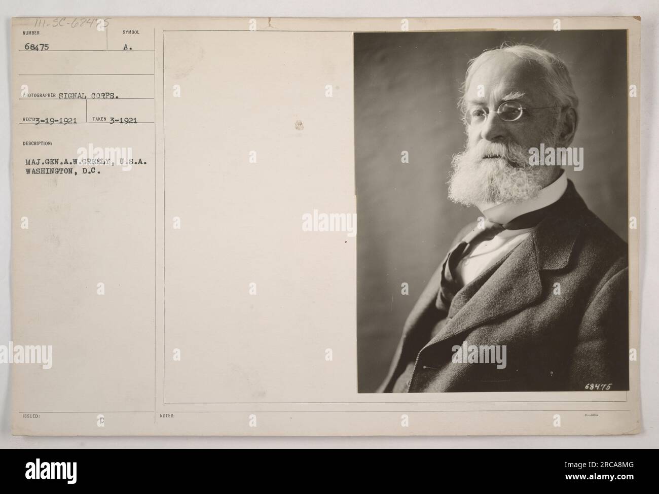 Maj gen a w greely hi-res stock photography and images - Alamy