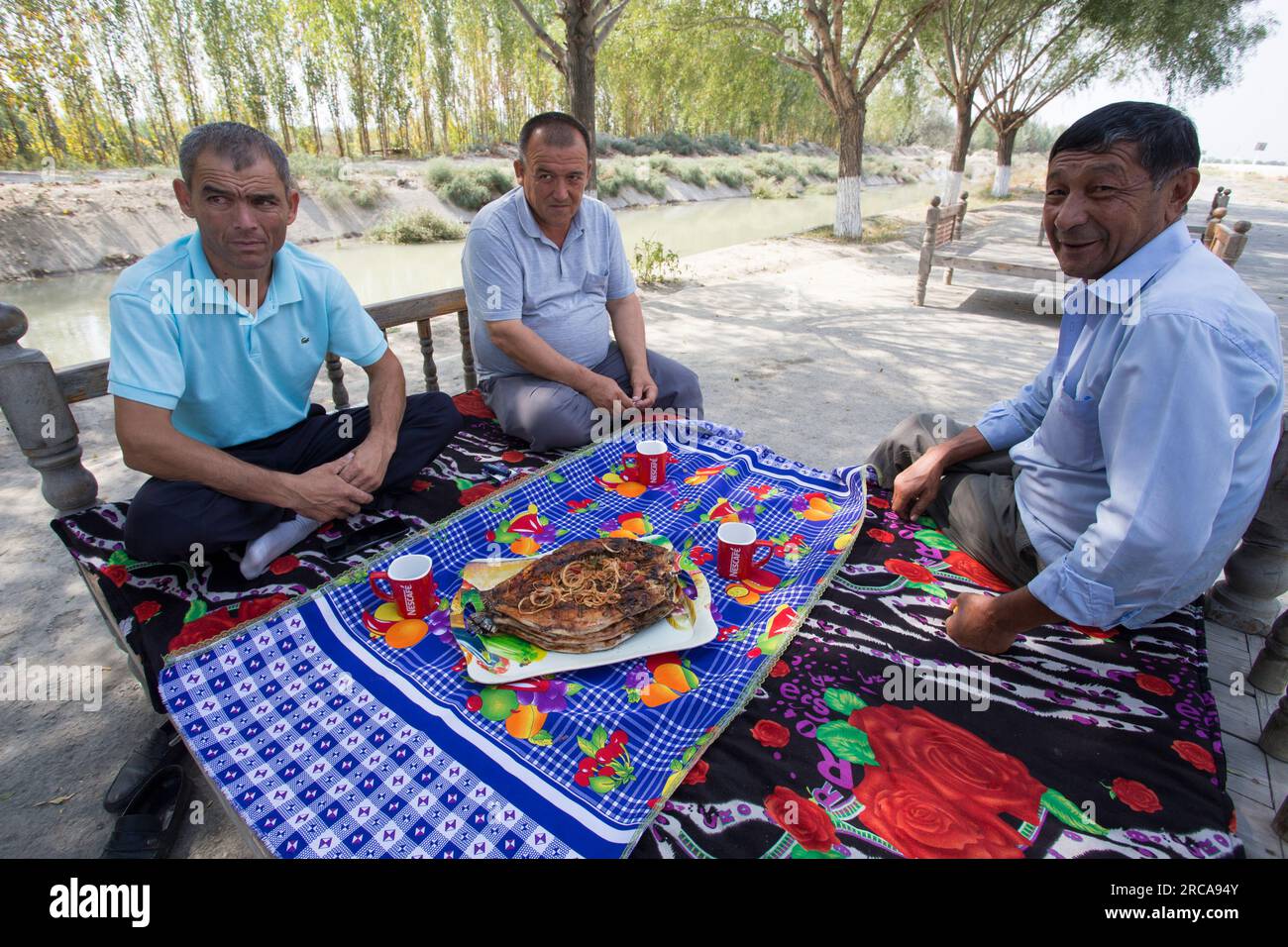 In the Fergana Valley Stock Photo - Alamy
