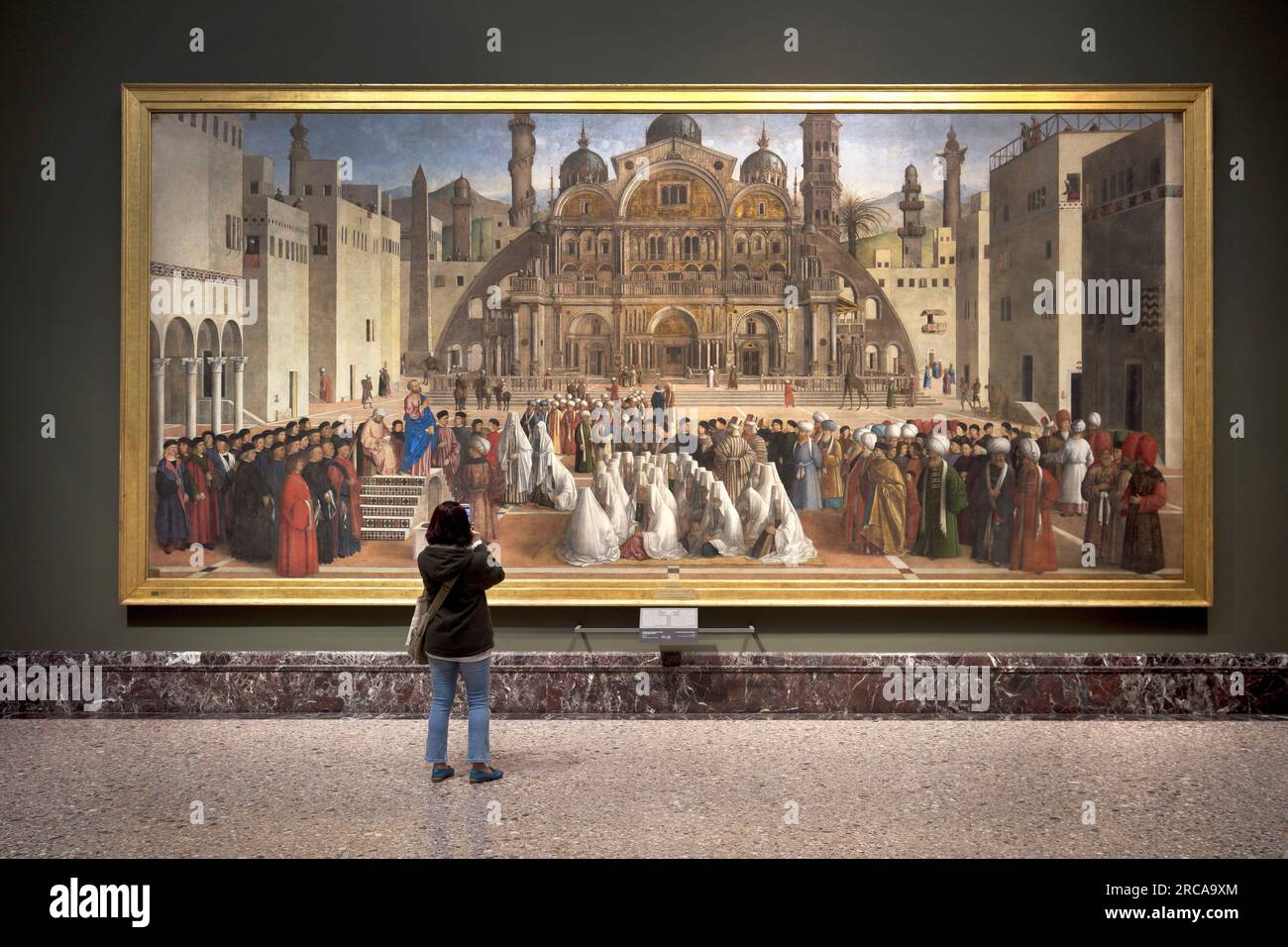 The sermon of st mark in alexandria hi-res stock photography and images ...