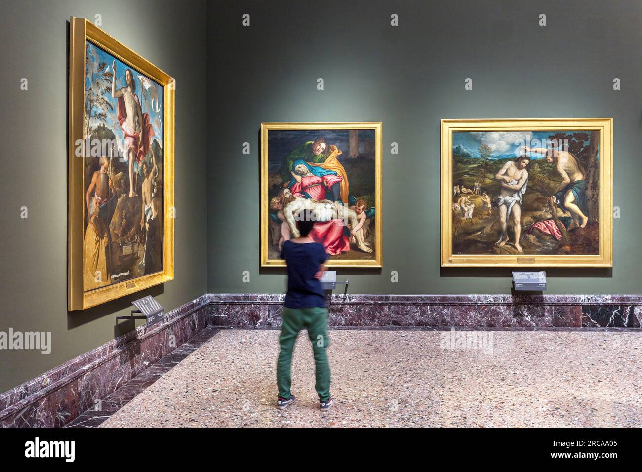 Brera Art Gallery, Milan, Lombardy, Italy Stock Photo - Alamy