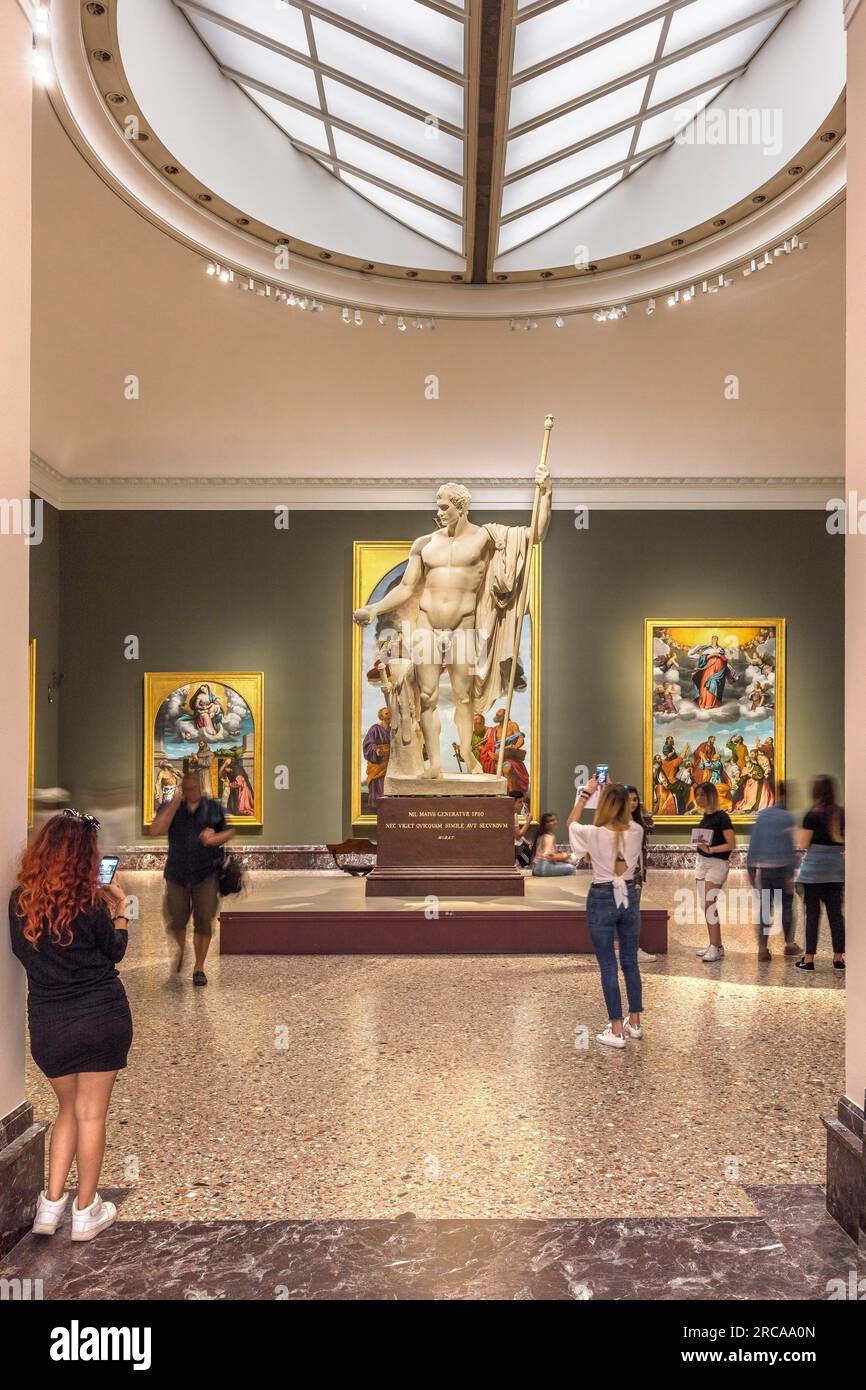 Antonio Canova, Plaster cast of Napoleon as Mars the Peacemaker ...