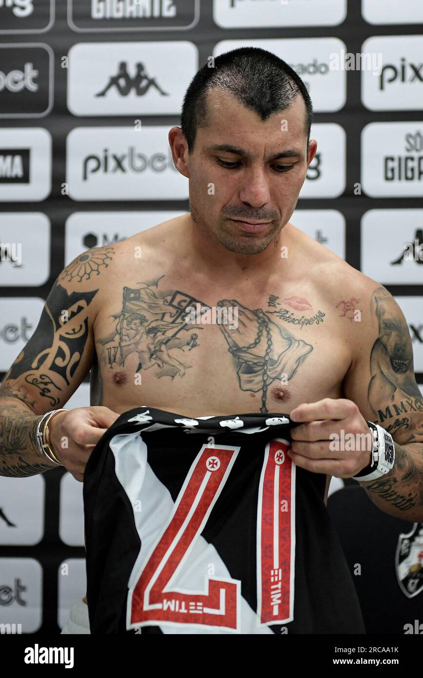 RJ - RIO DE JANEIRO - 07/13/2023 - VASCO, GARY MEDEL PRESENTATION ...