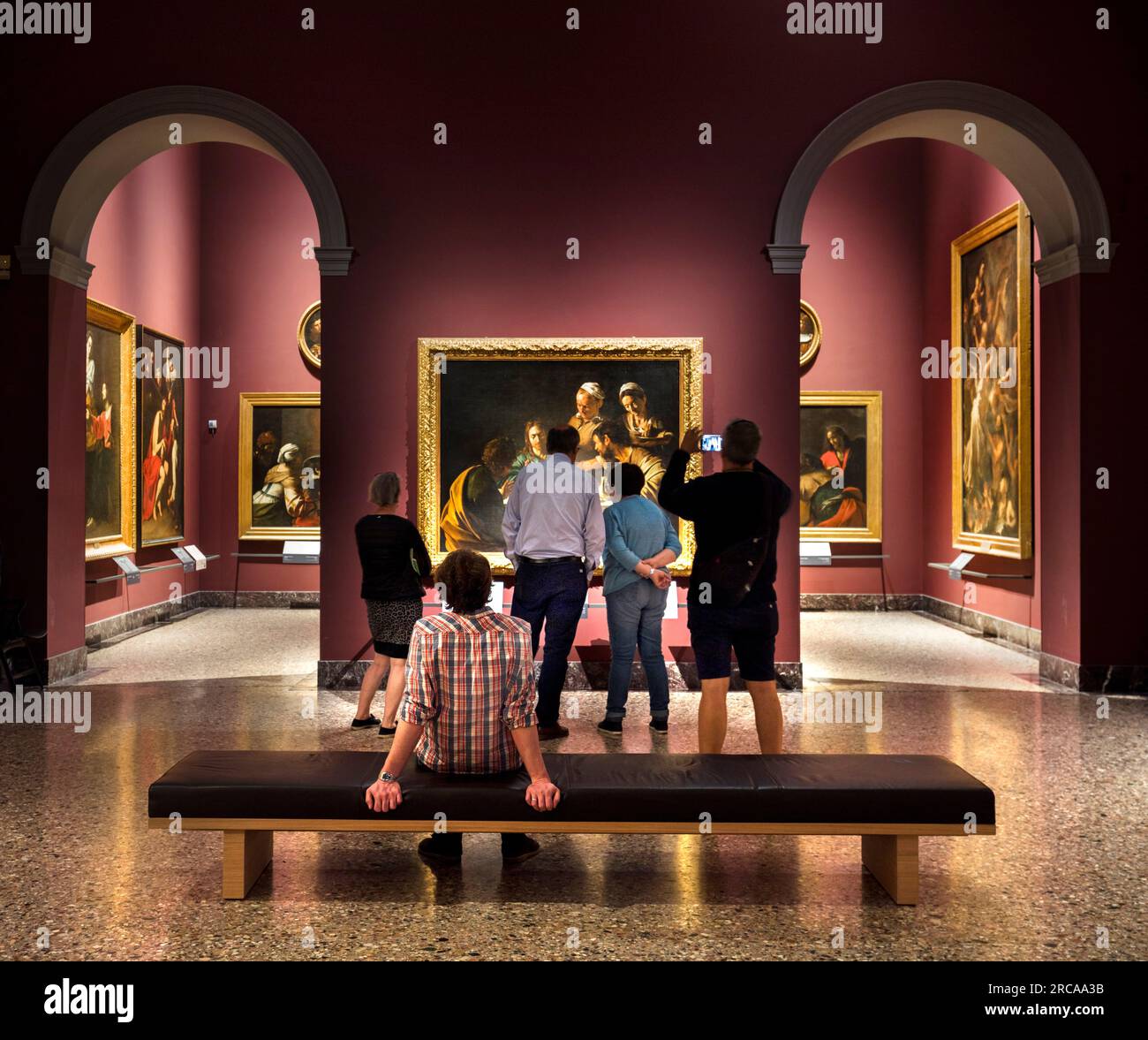 Brera Art Gallery, Milan, Lombardy, Italy Stock Photo - Alamy