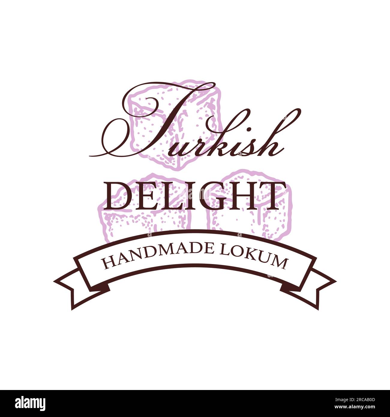 Turkish delight istanbul Stock Vector Images - Alamy
