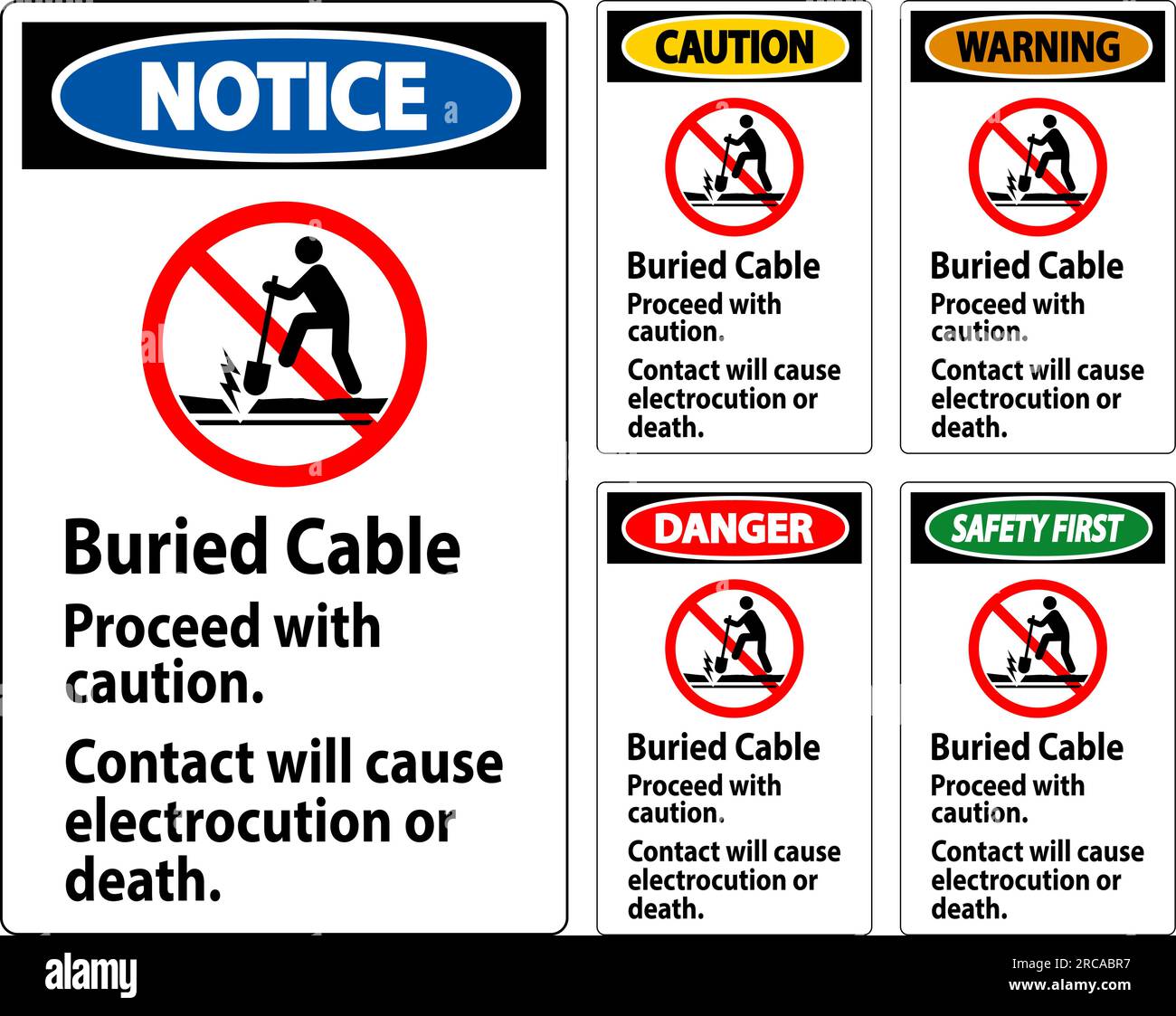 Danger of electrocution pictogram Stock Vector Images - Alamy