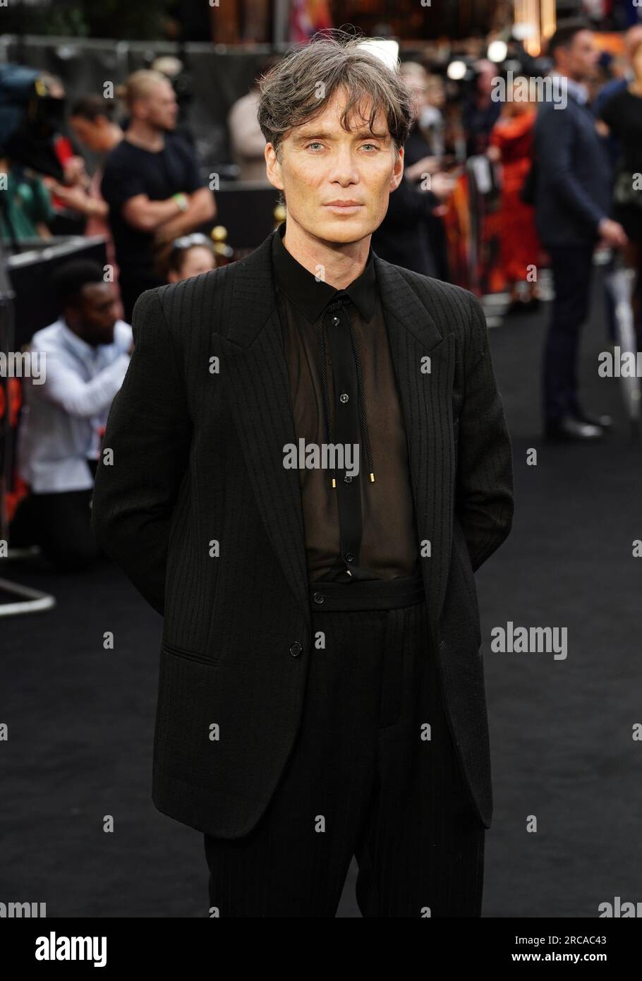 Cillian Murphy arrives for the UK premiere of Oppenheimer, at the Odeon ...