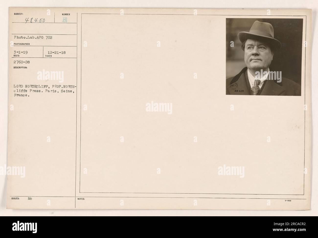 Lord Northcliffe, known as the proprietor of Northcliffe Press, is ...