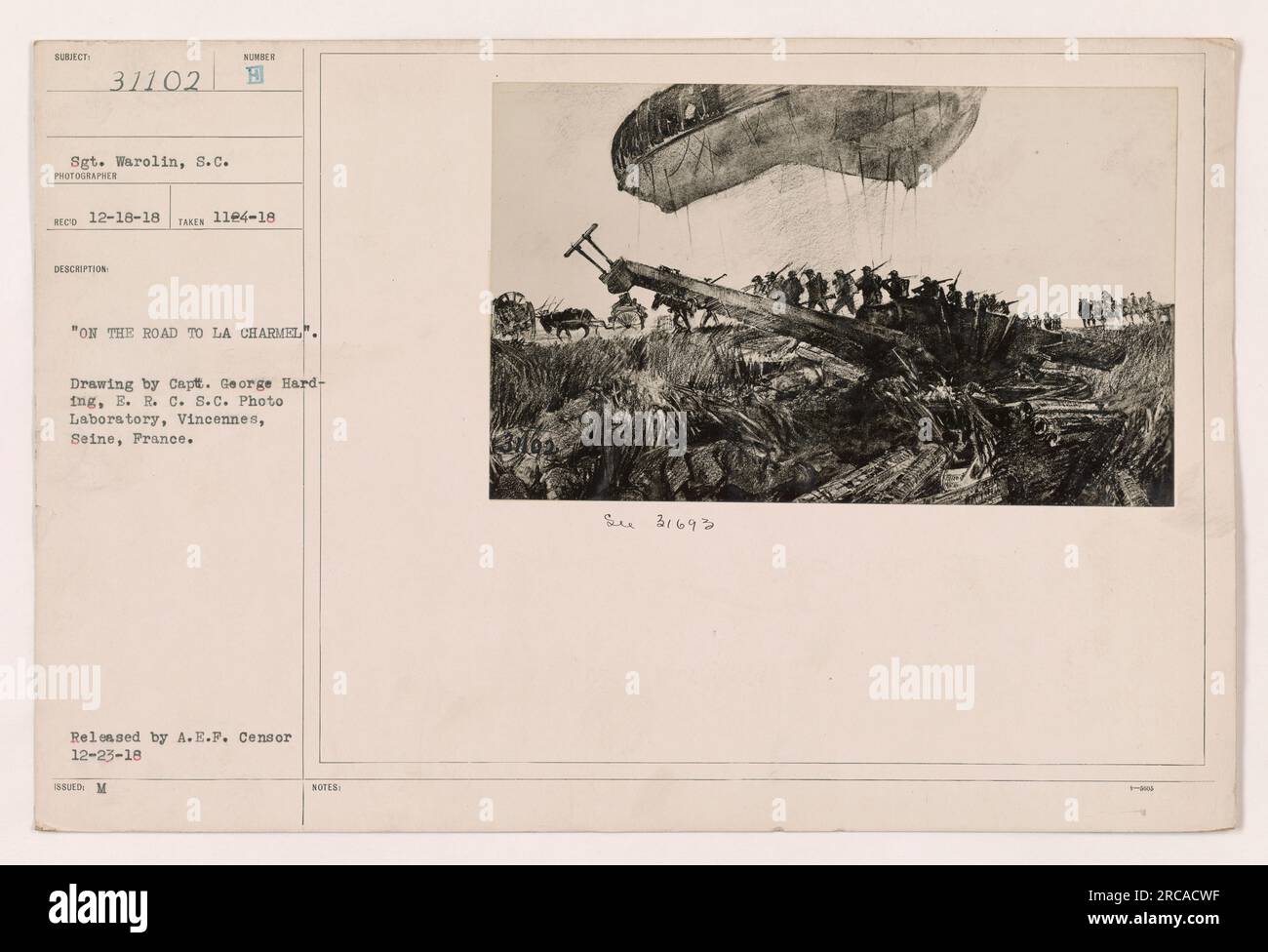 Capt george harding drawings hi-res stock photography and images - Alamy