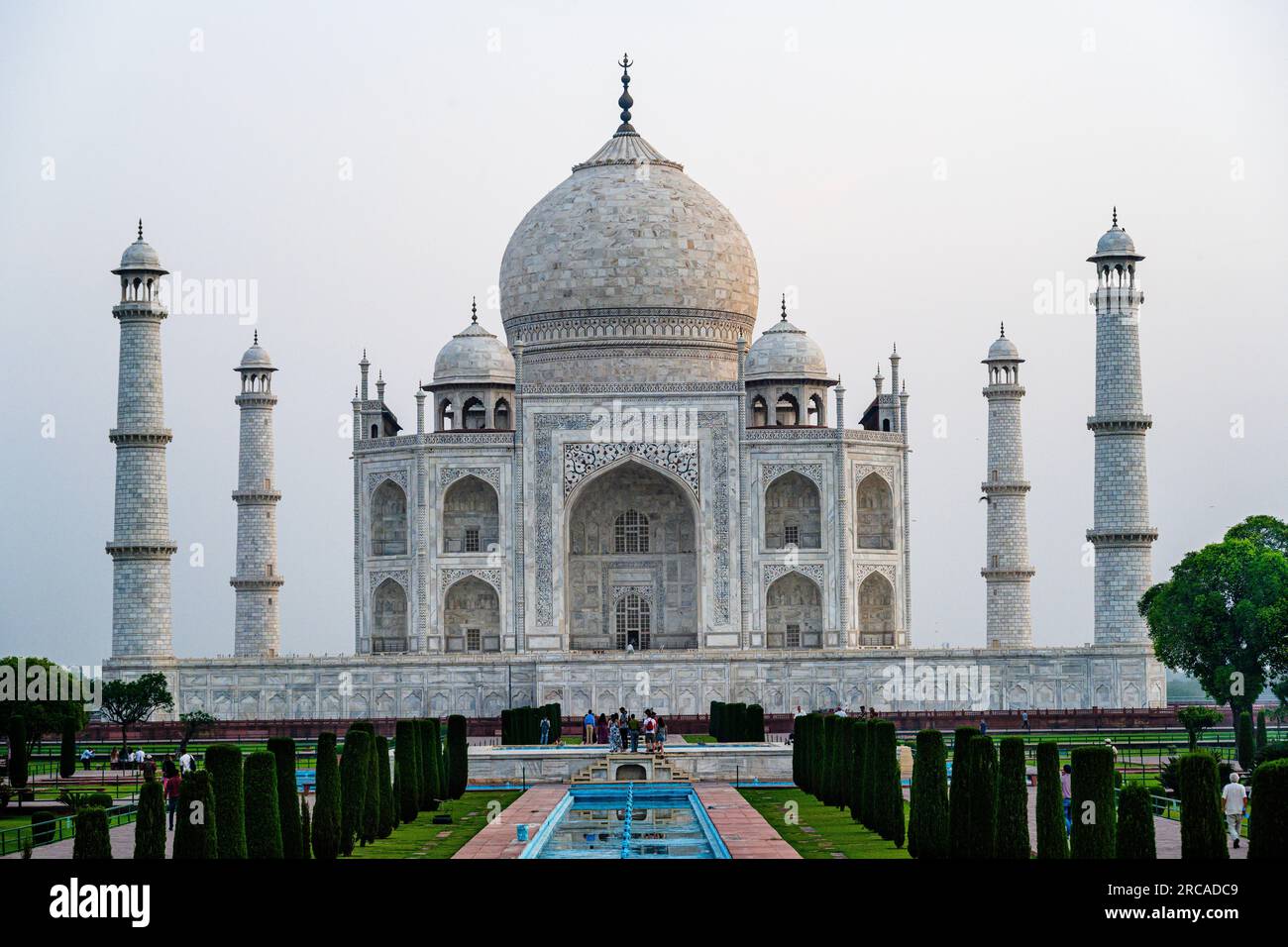 Agra, India -- The Taj Mahal by morning light Stock Photo - Alamy