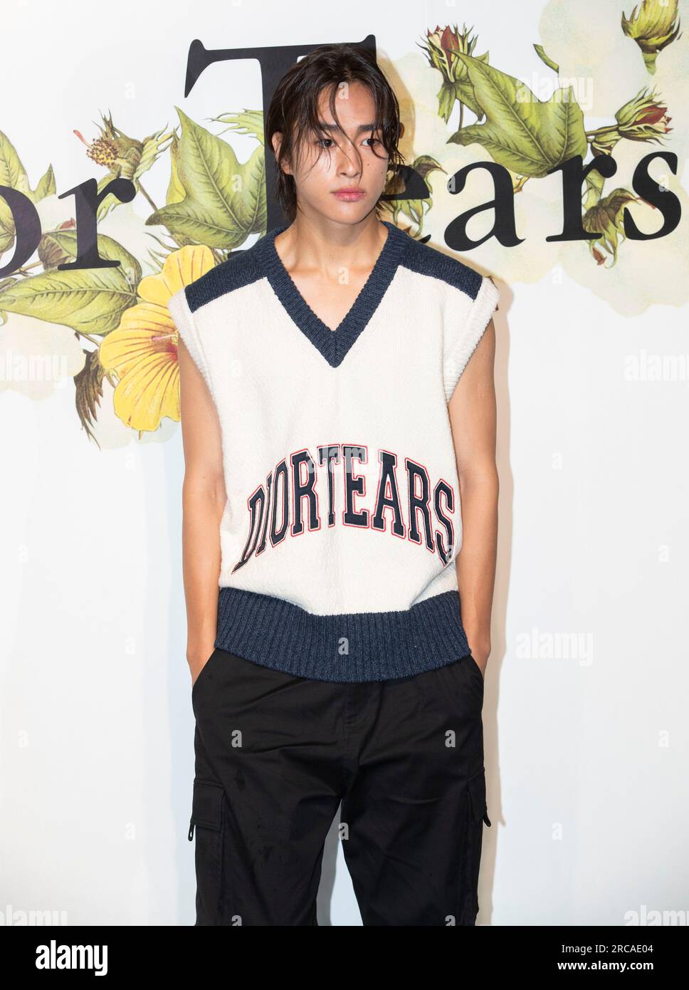 Seoul, South Korea. 13th July, 2023. South Korean model Hong Tae-joon ...