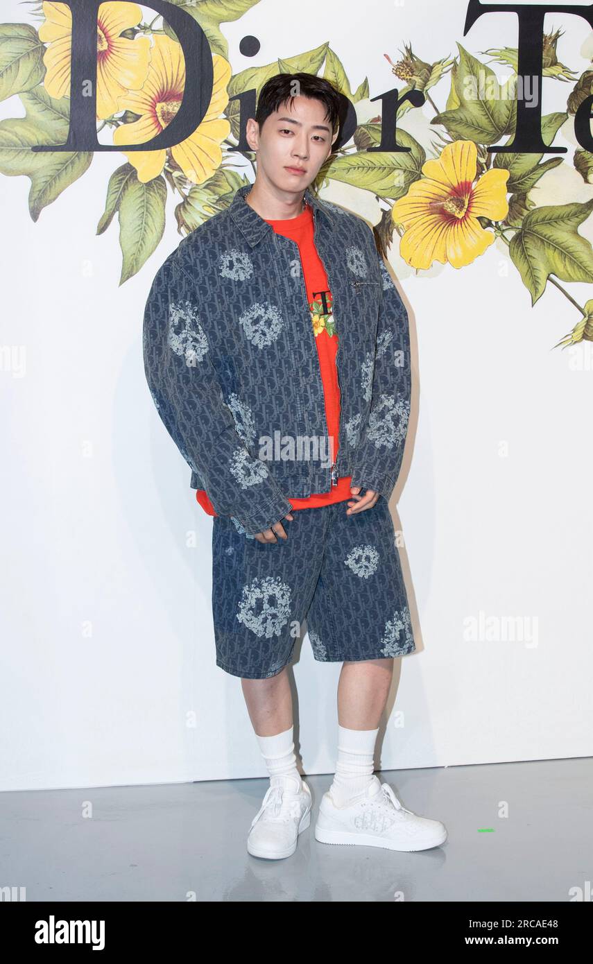 Seoul, South Korea. 13th July, 2023. South Korean Rapper Gray, attends ...