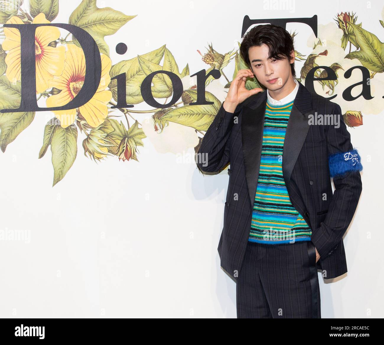 Seoul, South Korea. 13th July, 2023. South Korean actor Cha Eun-woo ...