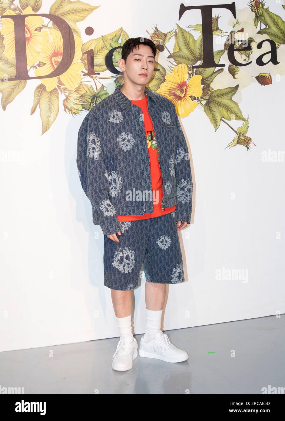 Seoul, South Korea. 13th July, 2023. South Korean Rapper Gray, attends ...