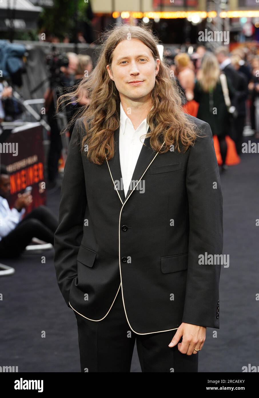 Ludwig Goransson arrives for the UK premiere of Oppenheimer, at the ...