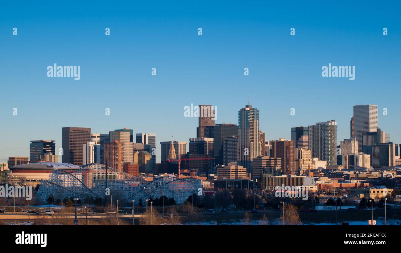 Mile High City of Denver Stock Photo - Alamy