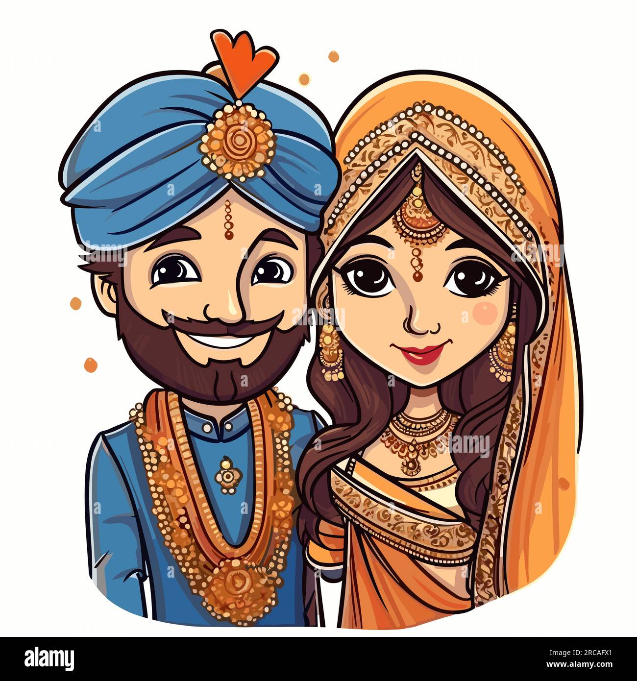 Hindu Wedding Cartoon