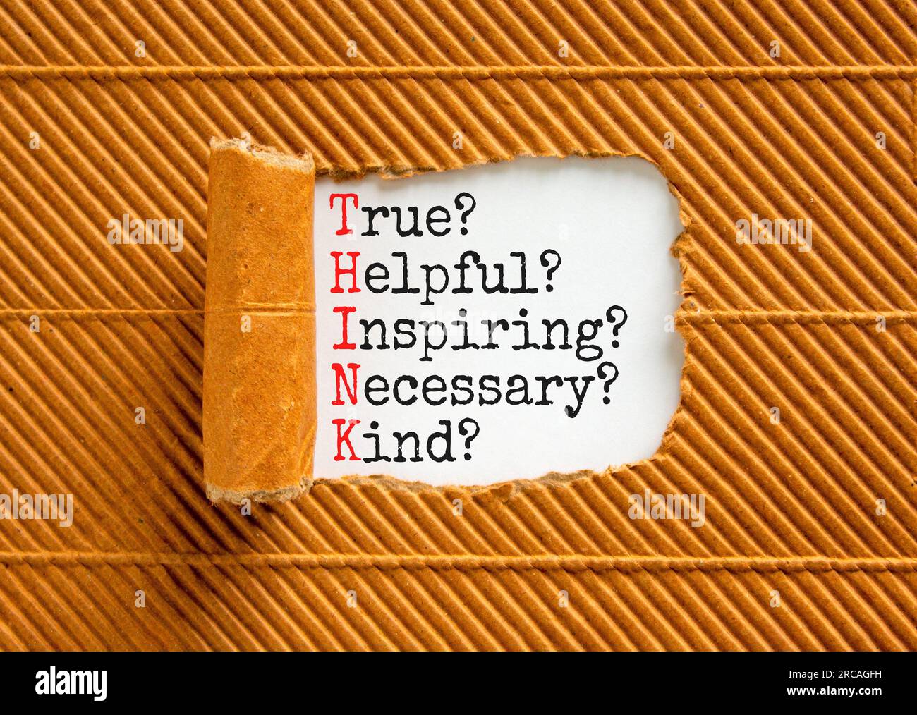 Think symbol. Concept words Think before you speak true helpful ...