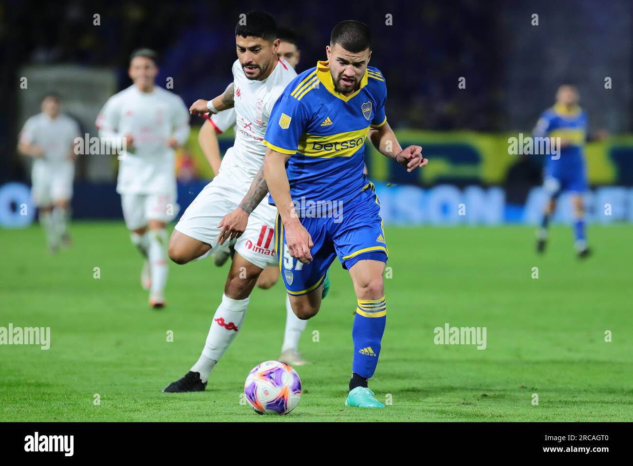 Boca Juniors Players Stock Photo - Alamy
