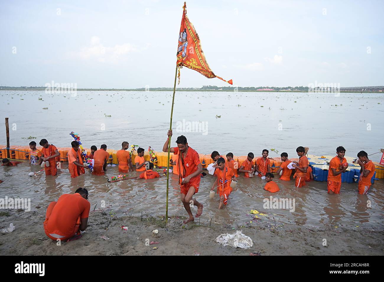 Indian kanwar yatra hi-res stock photography and images - Alamy