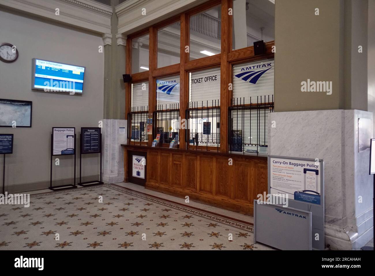 AMTRAK Train station in El Paso, Texas Stock Photo - Alamy