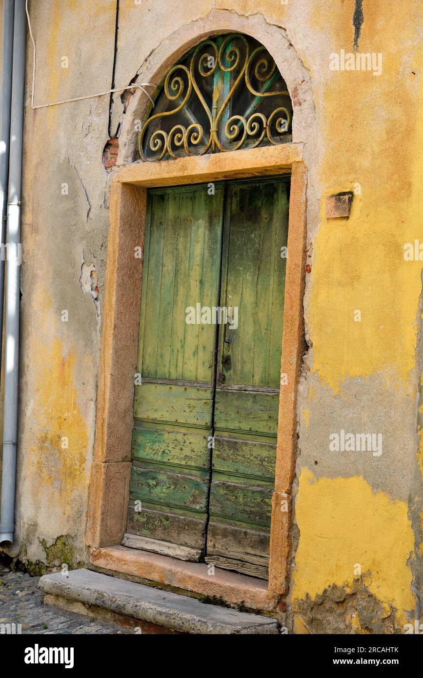 the historic center of borgio verezzi savona italy Stock Photo - Alamy