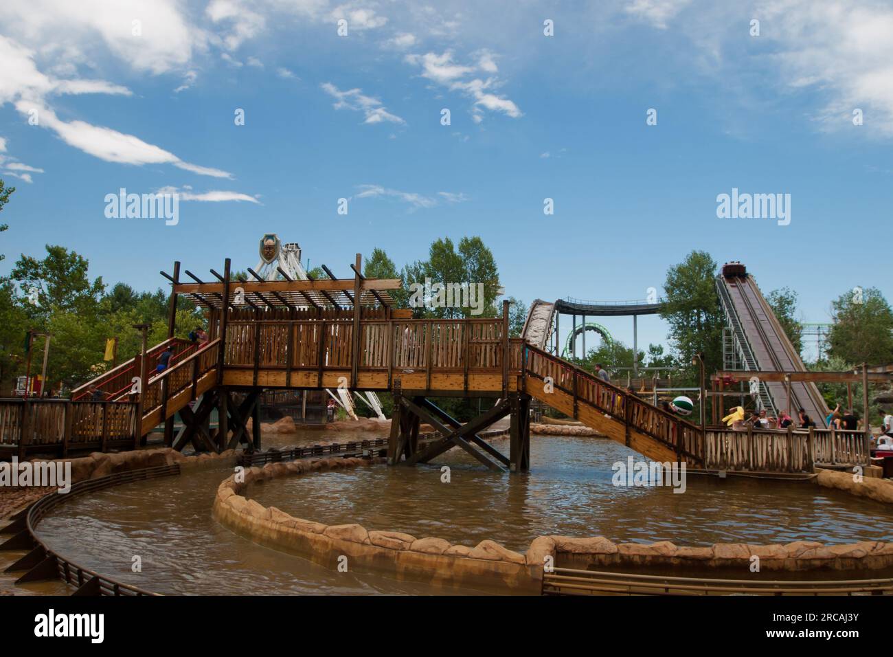 Fun Water Ride Stock Photo - Alamy