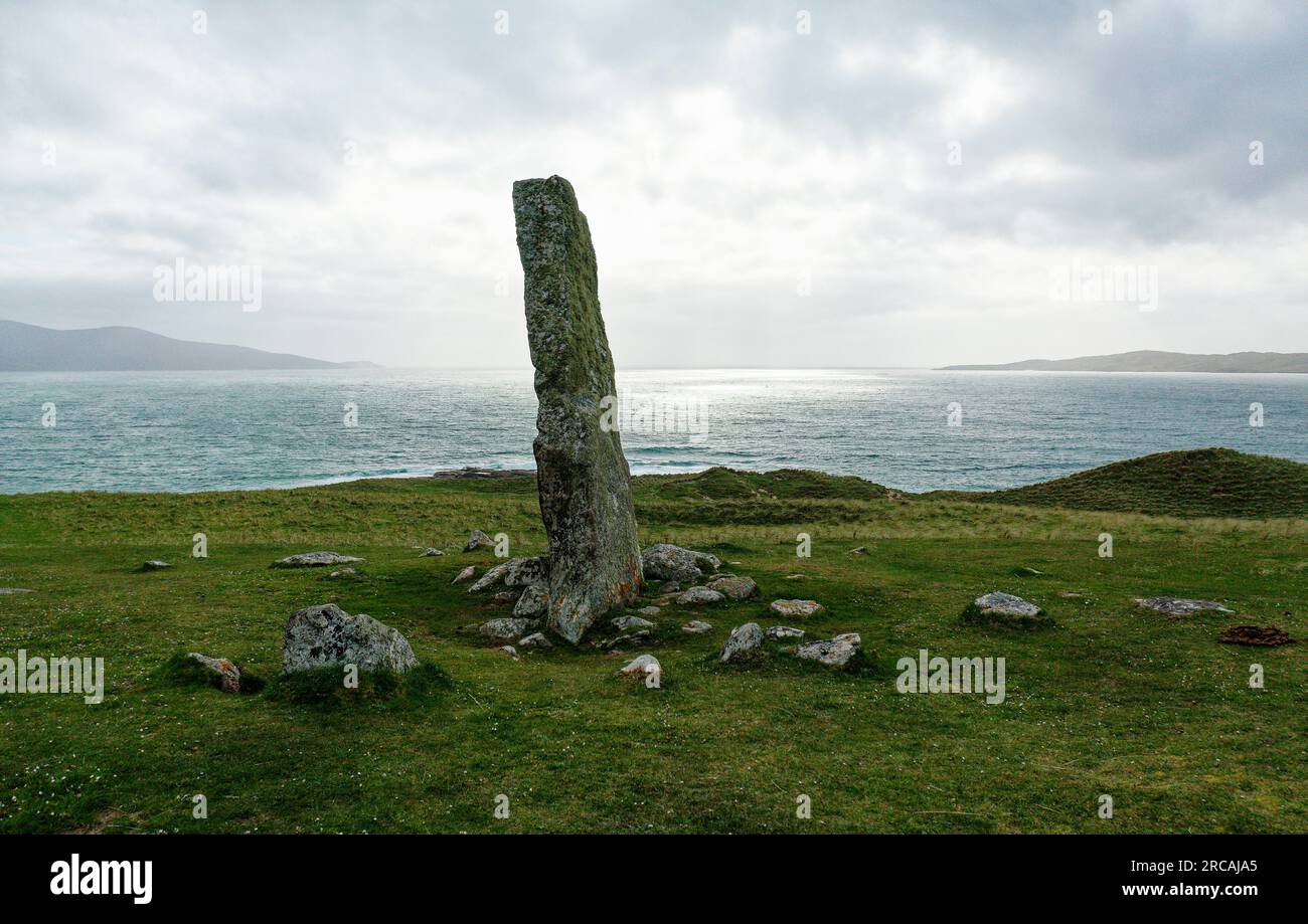 Clach Mhic Leoid, MacLeods Stone, Clach Macleod, prehistoric Neolithic ...